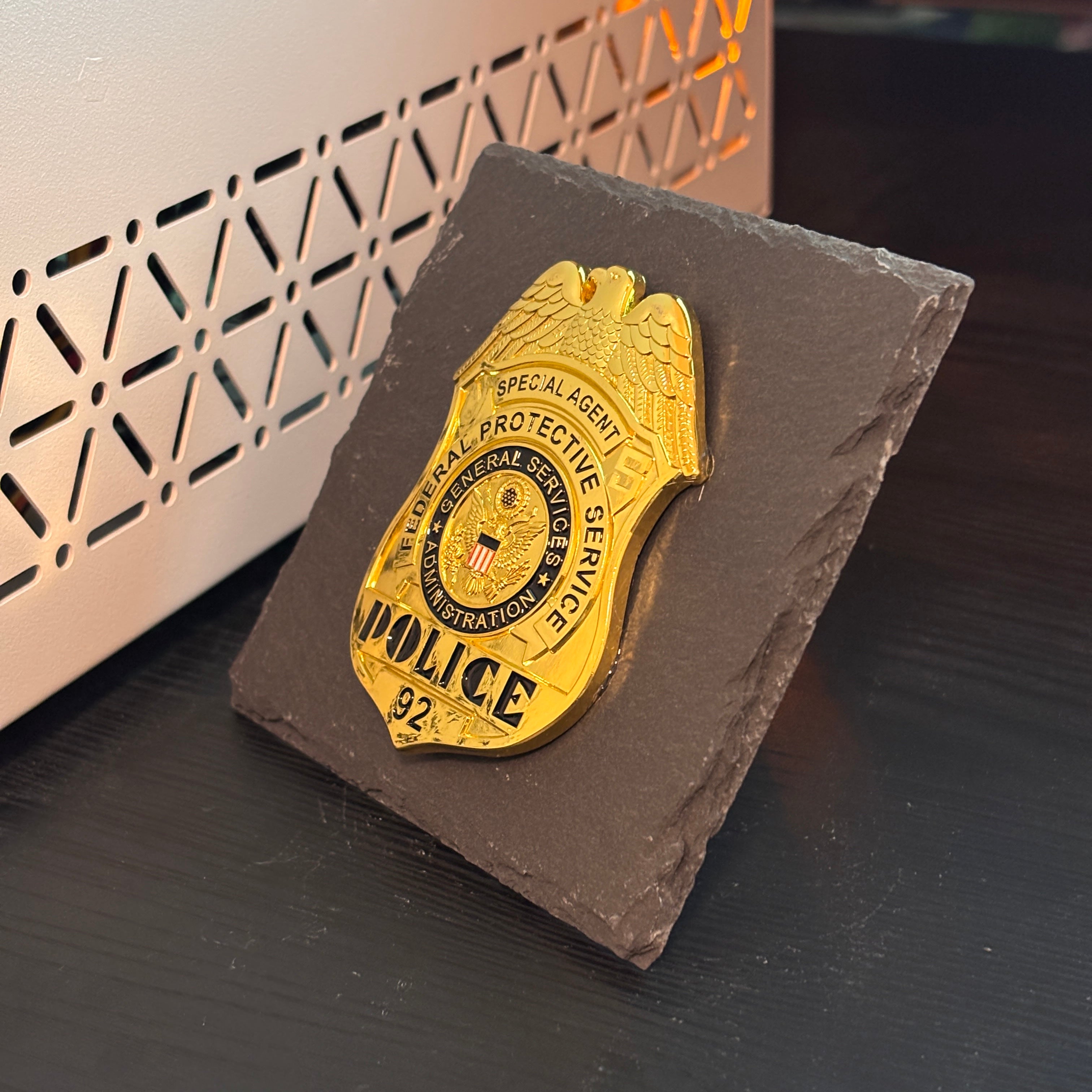 US FPS Special Agent Police Badge Plaques Law Enforcement Award & Reco
